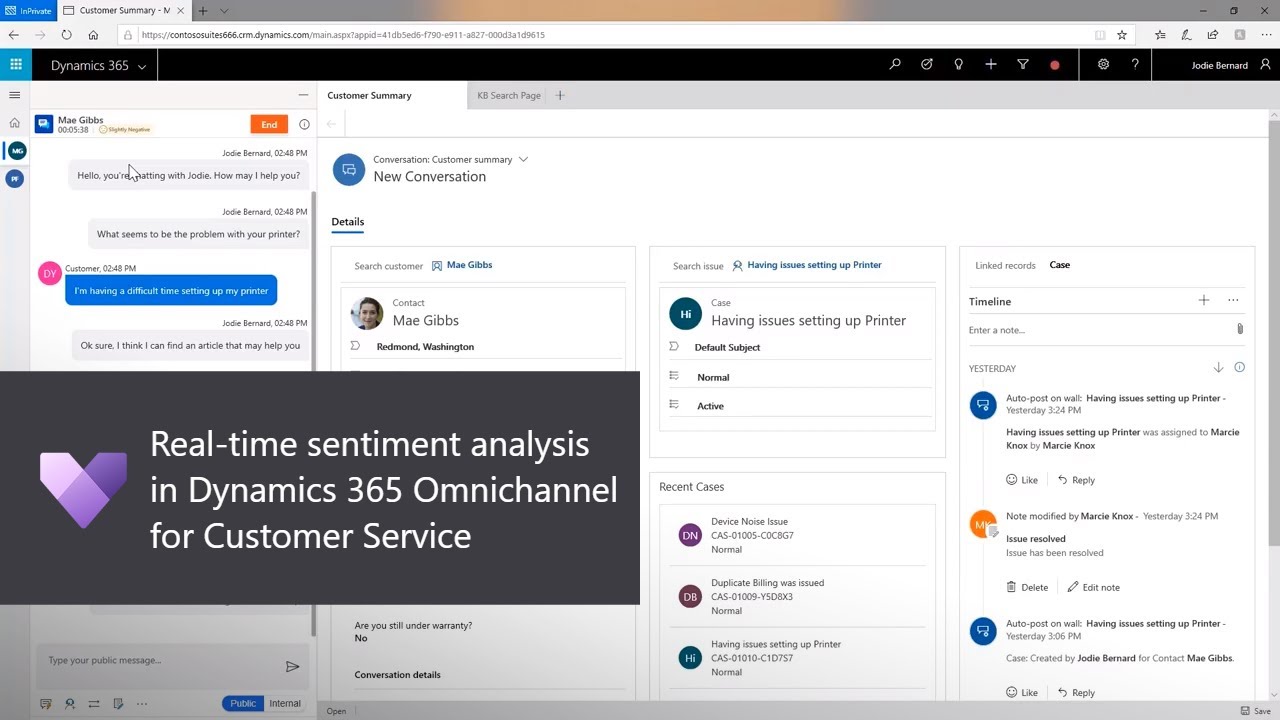 Real-time sentiment analysis in Dynamics 365 Omnichannel for Customer ... Real-time sentiment analysis in Dynamics 365 Omnichannel for Customer ...