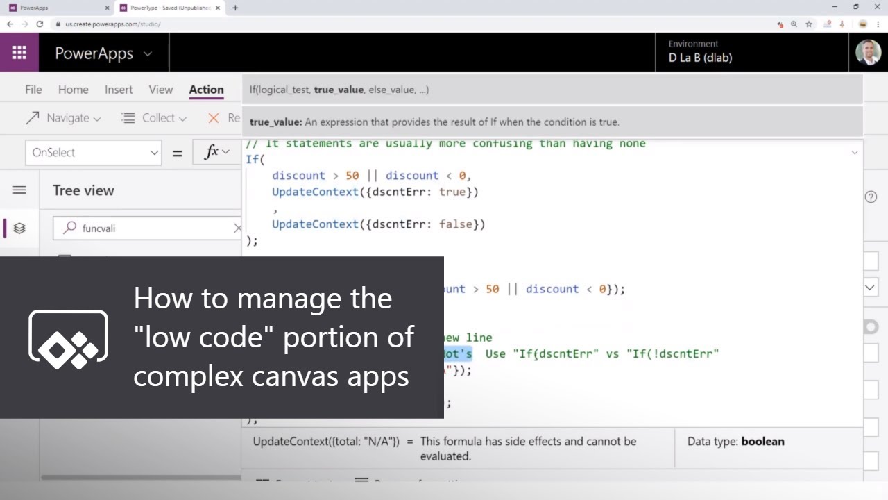How to manage the “low code” portion of complex canvas apps – GMR IT ...